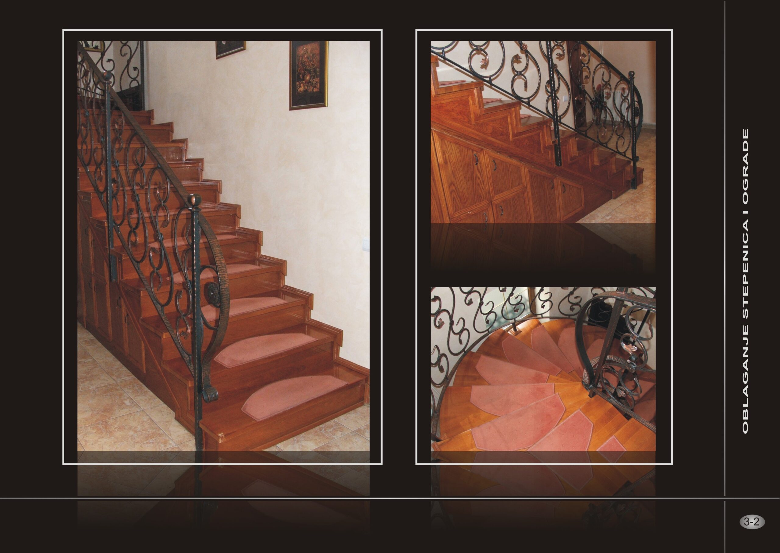 Oblaganje stepeništa i izrada stepenišnih ograda - Enterijer Sremska ...